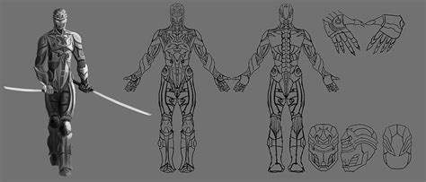 Cyber Ninja Concept Because Cyber Ninjas Are Cool Cg Cookie