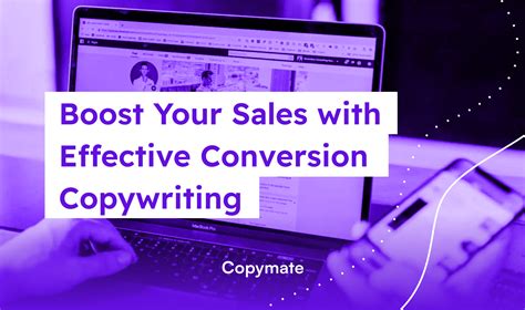 Boost Your Sales With Effective Conversion Copywriting Copymate