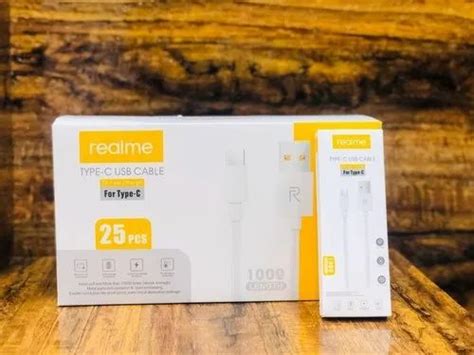 White Realme Micro Usb Cable At Rs Piece In Vasai Virar Id