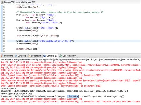 MongoDB FindAndModify Example DigitalOcean