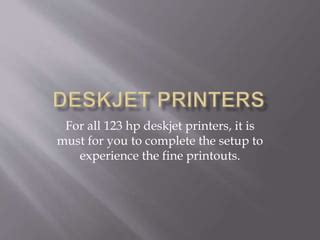 Hp Printers Ppt