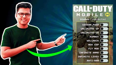 Cod Mobile Mod Menu V4 5 Aimbot Superjump Wallhack And More Free Cp