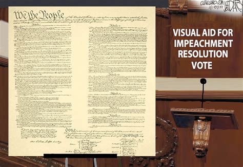 Best Visual Aid For Impeachment Resolution Vote Darcy Cartoon