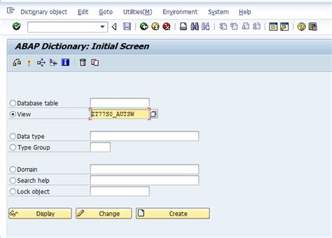 Database Views For Tables Sap Security Pages