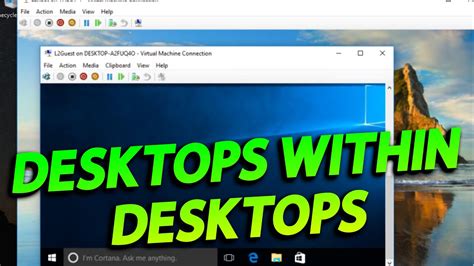 How To Use Hyper V Virtual Machines YouTube