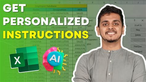 How To Use Personalized Ai Recommendations Feature In Microsoft Excel Be10x Youtube
