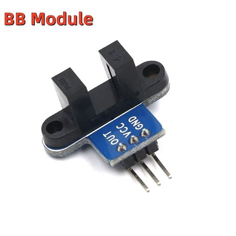 Ir Infrared Slotted Optical Speed Measuring Sensor Detection Optocoupler Module For Motor Test