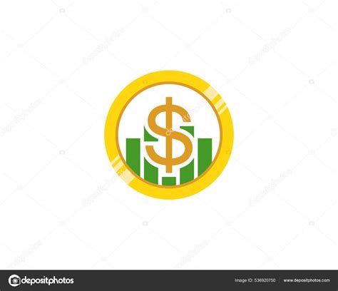 Coin Chart Growth Stock Vector Image By Skyace 536920750