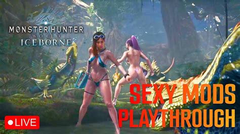 18 SEXY MOD l NEW STREAMER l 같이놀자ㅣOPEN LOBBY l ICEBORNE PLAYTHOUGH YouTube