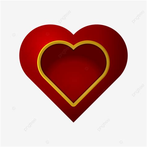Heart Or Love Shape Border Vector Love Love Border Heart Png And