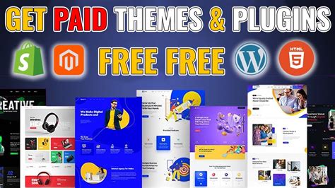 🔥 Free All Wordpress Themes Plugins And Php Scripts 💻 Grab The Exclusive Offer Now Youtube