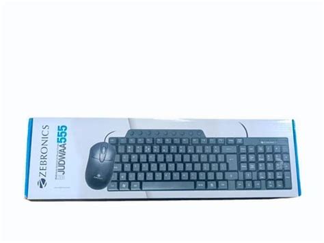 Zebronics Zeb Judwaa 555 Wired Keyboard Mouse Combo At ₹ 275 Piece ज़ेब्रॉनिक्स कीबोर्ड In