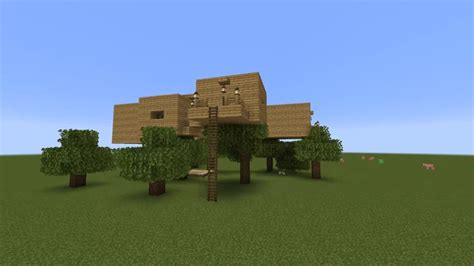 Tree Houses Minecraft Map Tree Houses Minecraft Map