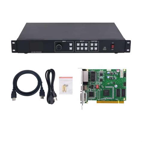 Linsn Ts802d Ams Mvp300 Control Card And Full Color Led Video Processor For Video Wall Screen