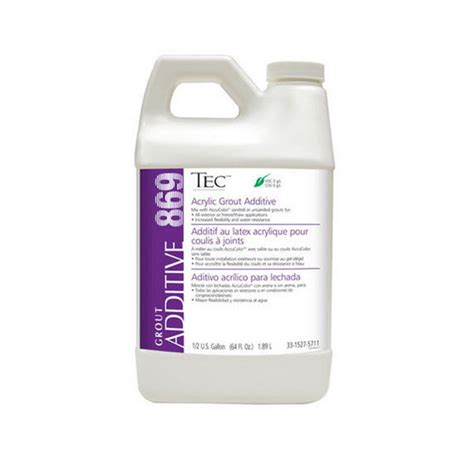 TEC 869 Acrylic Grout Additive 0 5 Gal ShagTools
