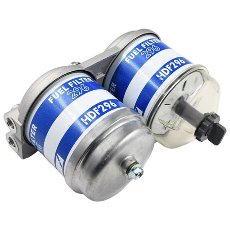Dual Fuel Filter Assembly 2656818 Perkins Massey Ferguson Ford John Deere