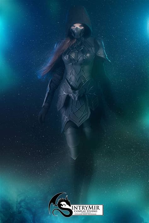 The Elder Scrolls Skyrim Nightingale Cosplay Female Armor