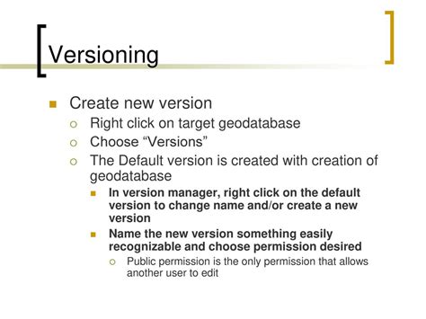 Versioning And Multi User Editing Ppt Download