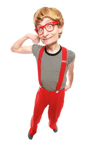 Funny Nerd Stock Photo By Ninamalyna