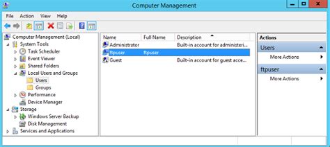 how to install and configure ftp server on iis 8 in windows 2012 server