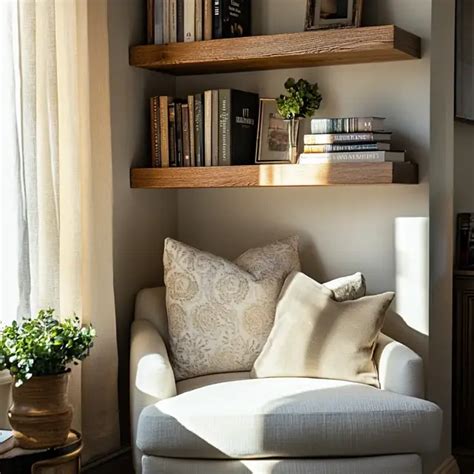 Create A Cozy Reading Corner With Floating Shelves A Guide To