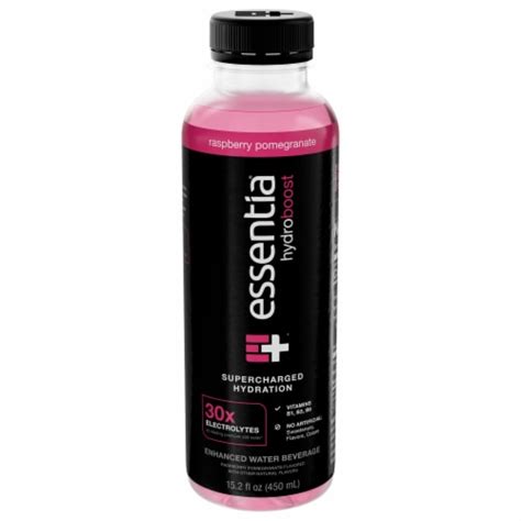 Essentia® Hydroboost Raspberry Pomegranate Enhanced Water Beverage 15 2 Fl Oz Harris Teeter
