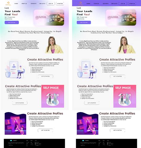 Properties Web Page Figma