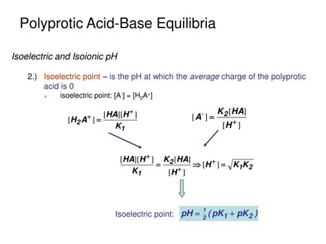 PPT Polyprotic Acid Base Equilibria PowerPoint Presentation Free Download ID 4342223