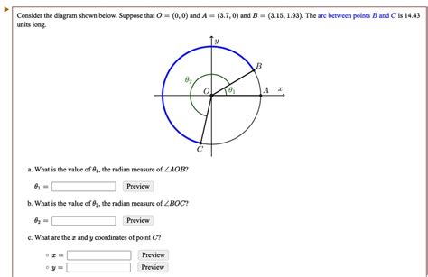 consider the diagram shown below suppose that o 0 0 and a 3 7 0