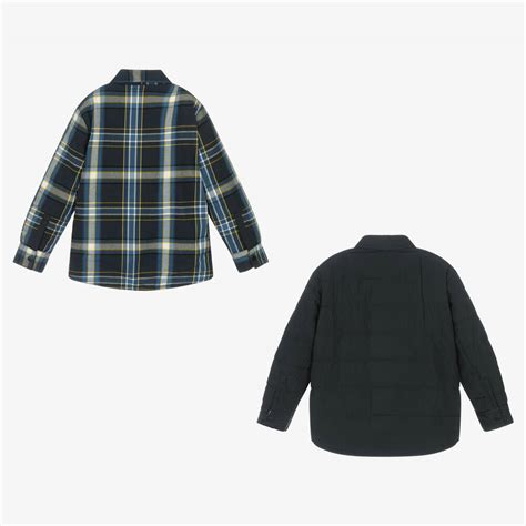 Mayoral Nukutavake - Boys Blue Reversible Jacket | Childrensalon Outlet