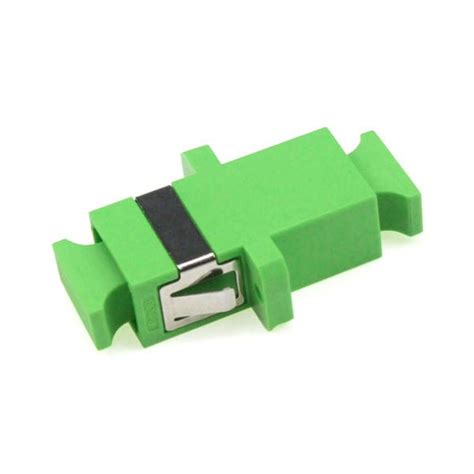 Sc Apc To Sc Apc Adapter Sm Simplex Ear Unitoot Fiber Optic Coupler