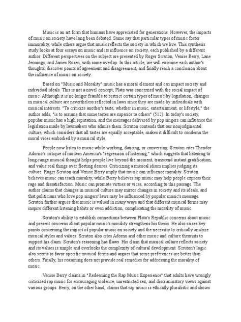 synthesis pdf morality hip hop music