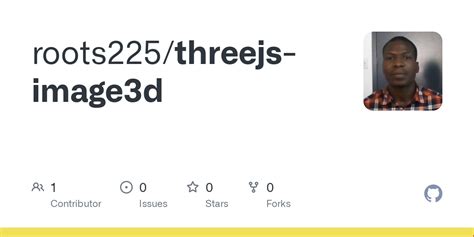 GitHub Roots225 Threejs Image3d