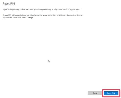 Configure Windows Hello Pin Reset With A Third Party Idp Technicalvguy