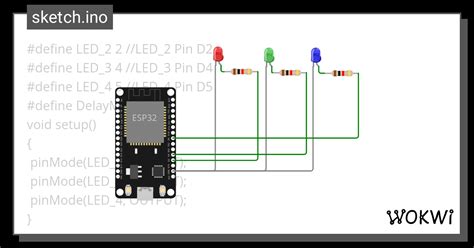 Ex4 Wokwi Esp32 Stm32 Arduino Simulator