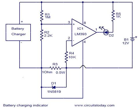 Battery Status Indicator Circuit Diagram Circuit Diagram