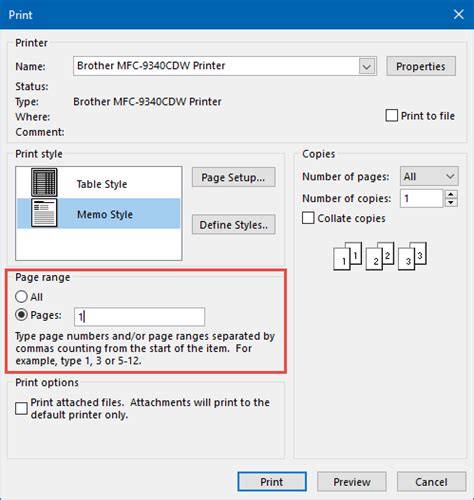 Printing Only The Latest Reply Or A Text Selection Of A Long Email Conversation Robert 365