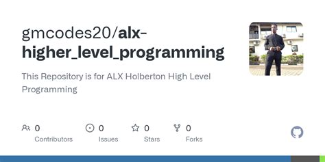 Github Gmcodes20alx Higherlevelprogramming This Repository Is For Alx Holberton High Level