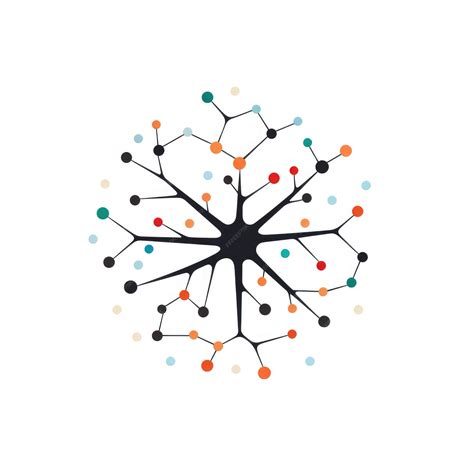 Premium Ai Image Streamlined Neural Network Minimalistic Node Design