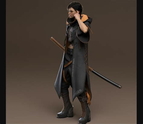 3d blender character model for unreal engine animate3d zbrush nsfw sculptural by temmygee fiverr