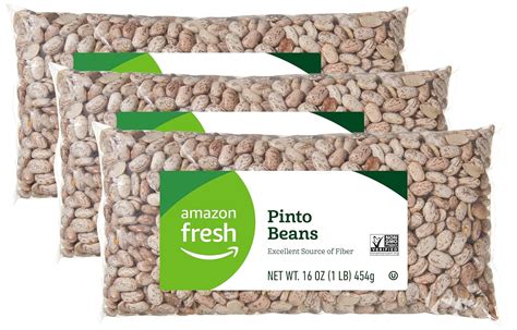 Amazon Fresh Pinto Beans Whole 16 Oz Pack Of 3