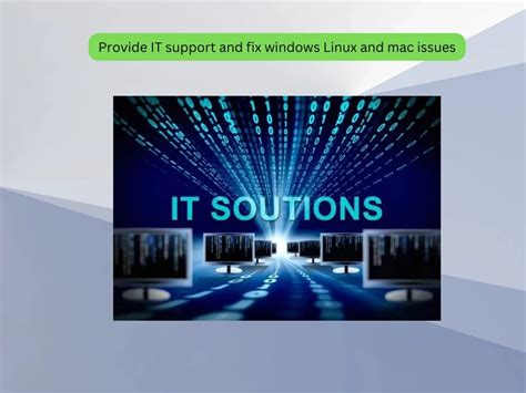 It Support And Fix Windows Linux And Mac Issues Upwork