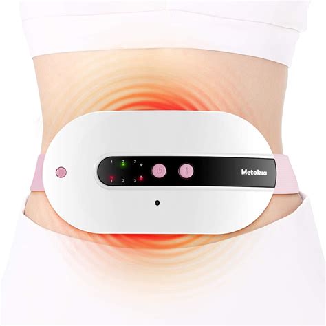 Menstrual Heating Pad Heating Pad For Back Pain With Heat Levels And Vibration Massage
