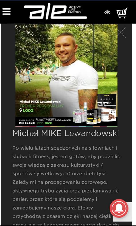 Trener Personalny Michał Mike Lewandowski Łódź