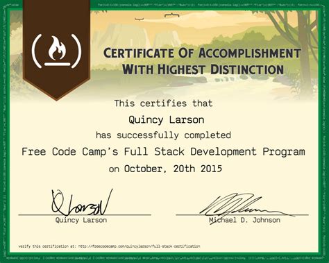 Free Code Camp Full Stack Development Certification Freecodecamp Guide