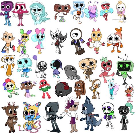 Every Toon In Dandys World Except I Cant Find A Gourdy Or Dyle One в