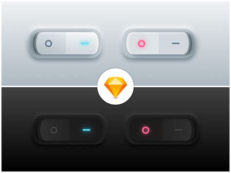 Toggle Switches Pack Freebie Download Sketch Resource Sketch Repo