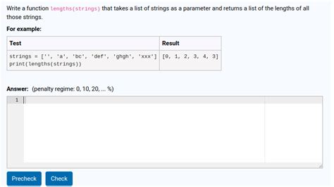 Solved Write A Function Lengths Strings That Takes A List