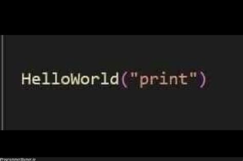 A Funny Language Programmerhumor Io