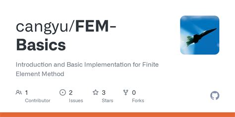 Github Cangyufem Basics Introduction And Basic Implementation For Finite Element Method